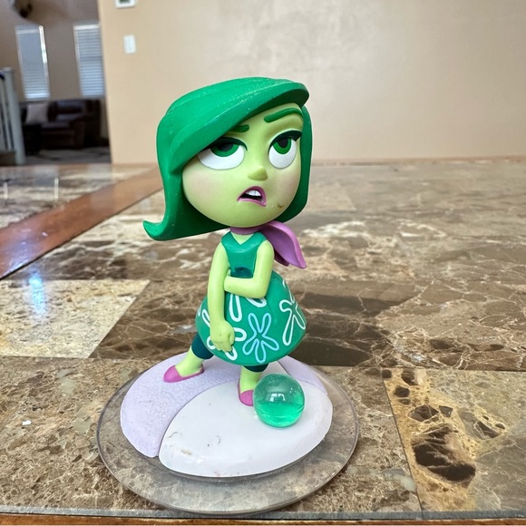 Disney | Toys | Authentic Disney Pixar Disgust Figure | Poshmark